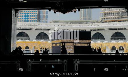 MECCA, SAUDI ARABIA - March 27 2023: The Holy Kaaba, Masjid Al Haram in ...