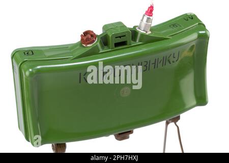 MON-50 soviet, plastic bodied, directional type of anti-personnel mine ...