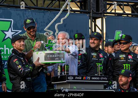 AUSTIN, TX - MARCH 26: Tyler Reddick (#45 23XI Racing Monster Energy ...