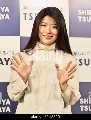 March 25, 2023 - Japanese pin-up model Kana Yamada poses for ...