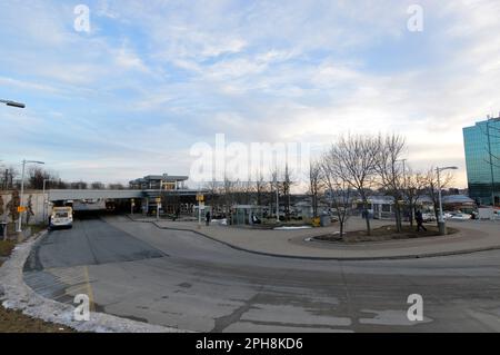 Bridge Terminal, a bus station of the Halifax Transit public transport ...