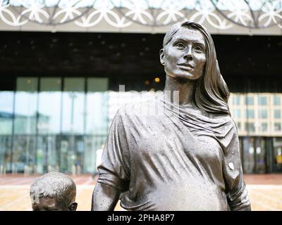 A Real Birmingham Family, Visiting Birmingham UK Stock Photo - Alamy