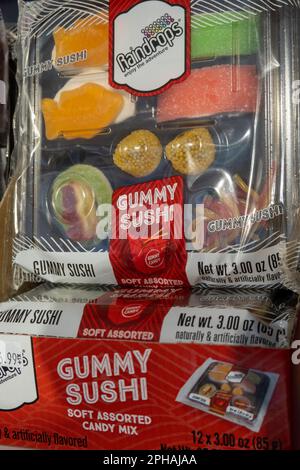 Colorful gummy sweets in the store. Background from sweets Stock Photo ...