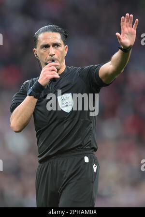 Referee Serdar Gozubuyuk of Nederland during UEFA EURO 2024 qualifier ...