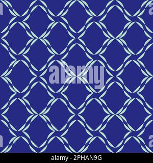 Abstract painterly lattice weave seamless vector pattern Interlocking ...