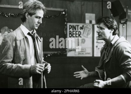Actors Chris Mulkey and John Jenkins in the movie Patti Rocks, USA 1987 ...