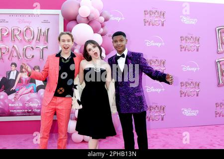 Luke Busey, Shiloh Verrico, Alfred Lewis at arrivals for PROM PACT ...