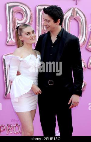 Meg Donnelly at arrivals for PROM PACT Premiere, Wilshire Ebell Theatre ...