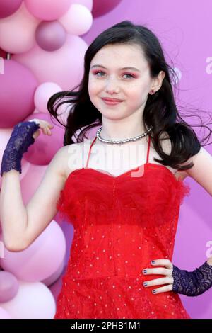 LOS ANGELES - MAR 24: Violet McGraw at Prom Pact Premiere Screening at ...