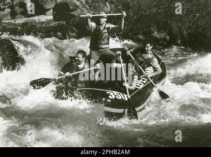 UP THE CREEK, Stephen Furst, Tim Matheson, Dan Monahan, Sandy Helberg ...