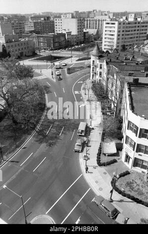 Washington Circle, Washington DC, USA, 1977 Stock Photo - Alamy