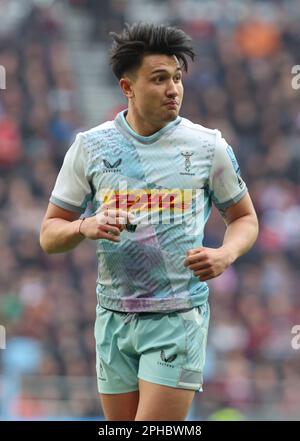 Harlequins' Marcus Smith during the Gallagher Premiership match at ...