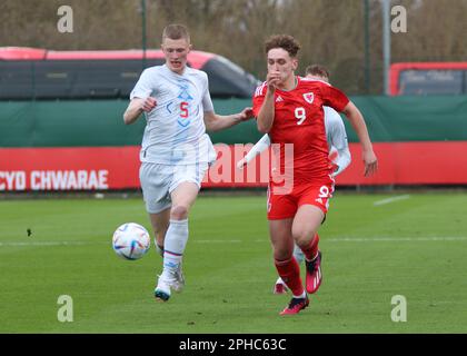 Dragon Park, Newport, South Wales, UK. Iwan Morgan, of Swansea City and ...