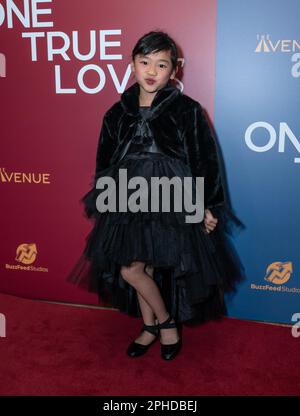 Oceana Matsumoto attends the premiere of "One True Loves" at The Whitby Hotel on Monday, March ...