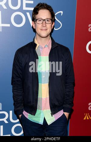 Alex Wyse attends the premiere of "One Life" at the Museum of Jewish ...
