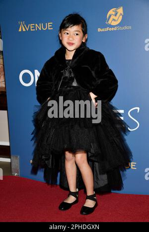 Oceana Matsumoto attends the premiere of "One True Loves" at The Whitby Hotel on Monday, March ...