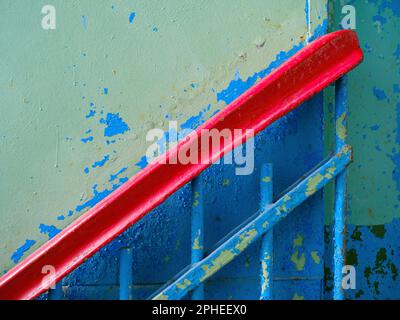 The former kitchen. Pyramiden, abandoned russian mining settlement at ...
