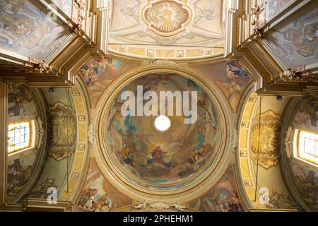 Italy, Lombardy, Codogno, Santuario della Beata Vergine di Caravaggio ...