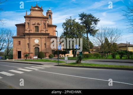 Italy, Lombardy, Codogno, Santuario della Beata Vergine di Caravaggio ...