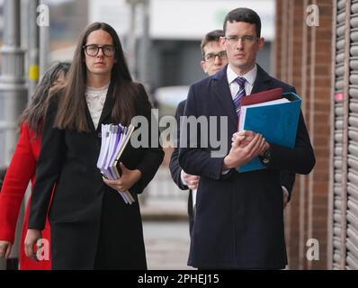 Enoch Burke at the High Court, Dublin, where he has argued against a ...