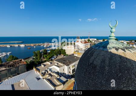 Aerial View Of Constanta City Skyline In Romania Stock Photo - Alamy