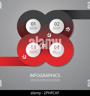 Infographics Cover - Circle Designs with Icons Stock Vector Image & Art ...