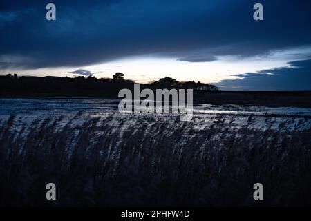 Norfolk Marshes Norfolk England March 2023 Stock Photo - Alamy