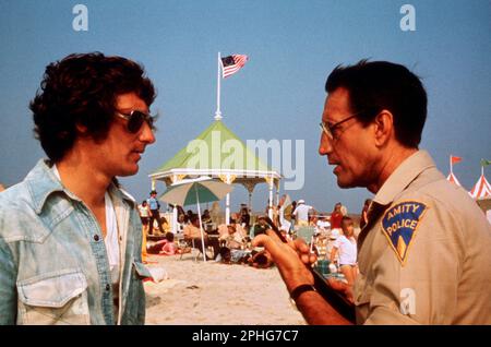 STEVEN SPIELBERG in JAWS (1975), directed by STEVEN SPIELBERG. Credit ...