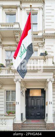 Embassy of the Republic of Iraq, London, England Stock Photo - Alamy