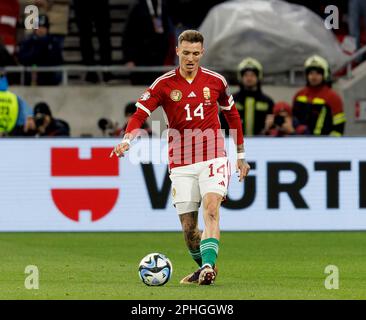 Bendeguz Bolla (Hungary) during the UEFA European 2026 - Qualifying ...