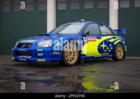 2003 Subaru Impreza S9 WRC ‘S200 WRT’ on display at the Motorsport ...
