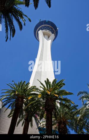 The STRAT Hotel, Casino & SkyPod in Las Vegas, Nevada, USA Stock Photo ...