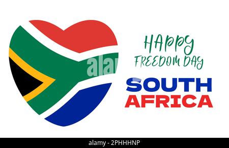 Vryheidsdag - South Africa Freedom Day. National holiday celebrate on ...
