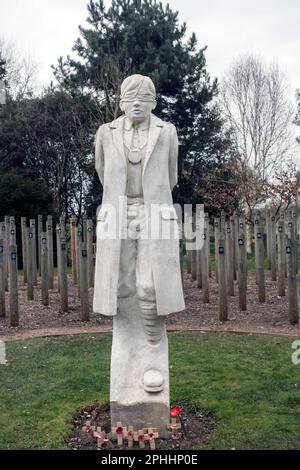 "Shot at Dawn", firing squad post from the First World War at Poperinge ...