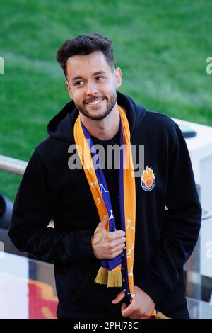 BARCELONA - MAR 26: TheGrefg (famous Spanish streamer) in action during ...