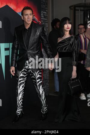 Nicolas Cage and Riko Shibata Stock Photo - Alamy