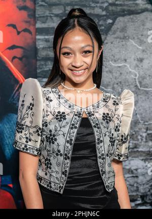 Chloe Adona attends the Universal movie Premiere of "Renfield" at ...