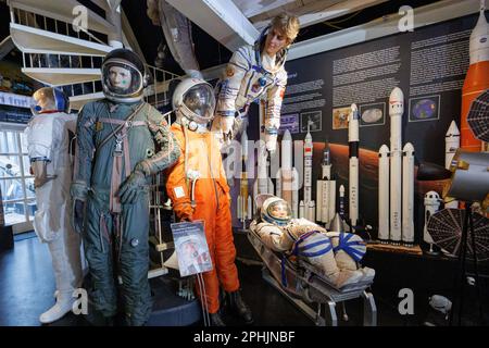 Feucht, Germany. 09th Mar, 2023. The book "Rocket to Planetary Spaces ...