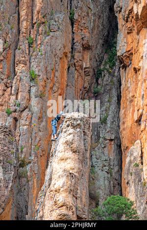 Climbing at Mt Arapiles Stock Photo - Alamy
