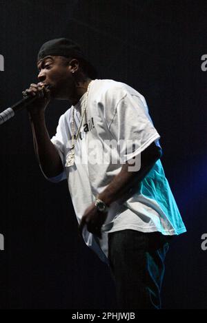 Rapper Ja Rule performing live at the 3p4 club in Sao Paulo. Sao Paulo ...