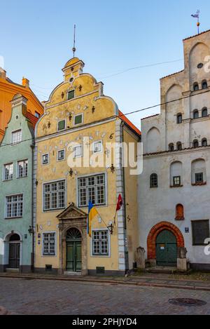 Three brothers - a famous complex of three buildings hosting a museum ...