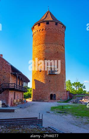 View of the Turaida castle in Latvia Stock Photo - Alamy