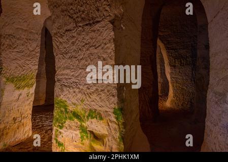 Piusa caves museum in Estonia Stock Photo - Alamy