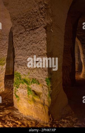 Piusa caves museum in Estonia Stock Photo - Alamy