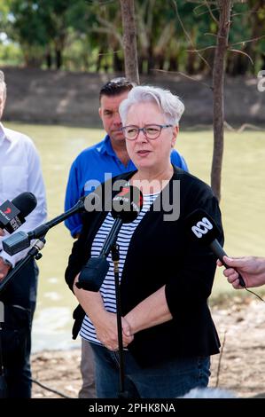 NSW Environment Minister Penny Sharpe speaks during the opening of the ...