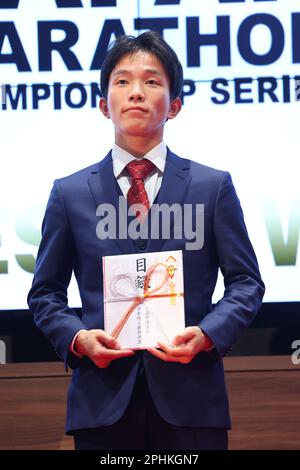 Hiroto Inoue, MARCH 29, 2023 - Marathon : Japan Marathon Championship Series Award In Tokyo ...