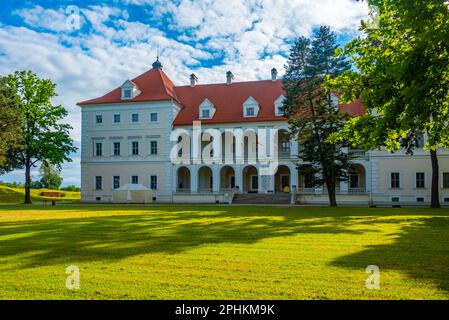 View of Birzai Castle in Lithuania Stock Photo - Alamy