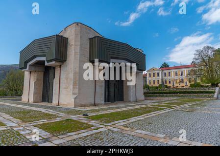 Pantheon of Georgi Stoykov Rakovski in Kotel, Bulgaria Stock Photo - Alamy