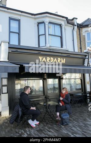 The Yardarm independent shop and restaurant on Francis Road, Leyton ...