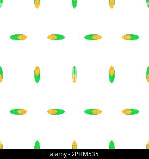 Ear of corn pattern seamless. Baby fabric texture Stock Vector Image ...